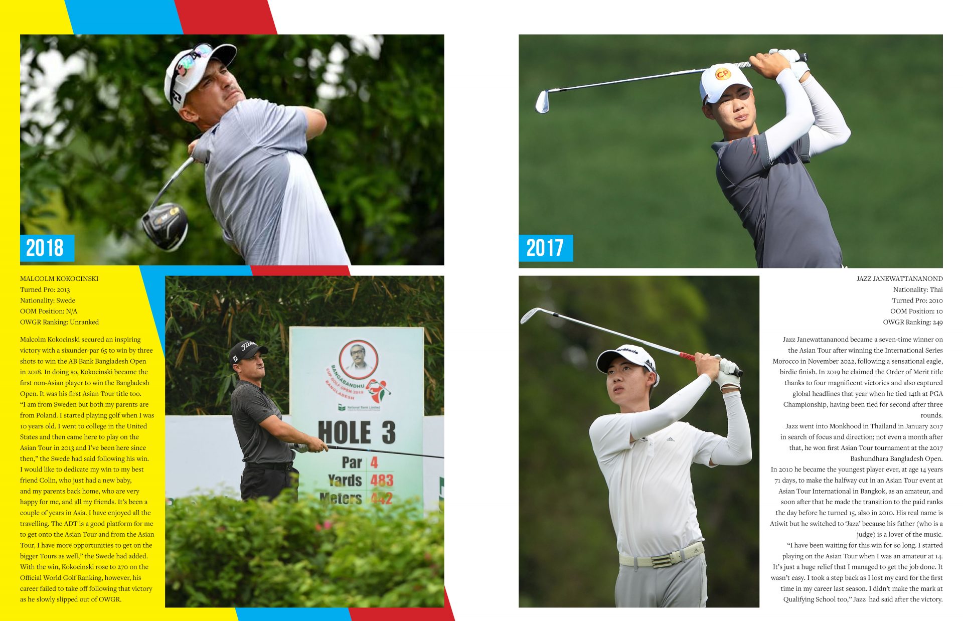 Look at the five winners of BBO - TheGolfHouse